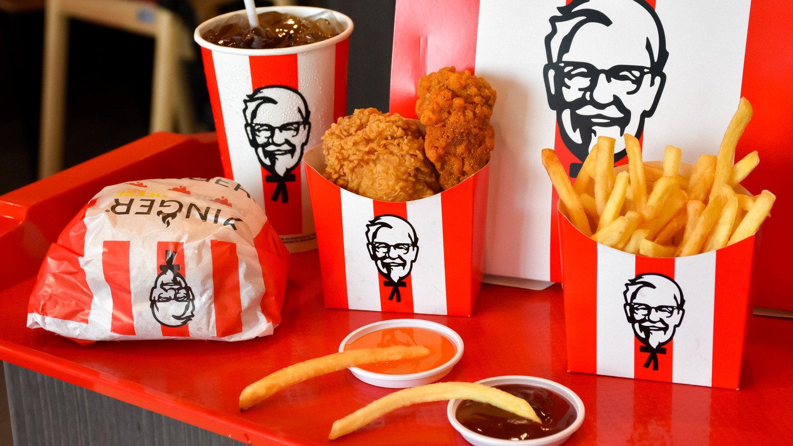 A KFC Fan Preserved Her Takeout Even As Her Car Flooded