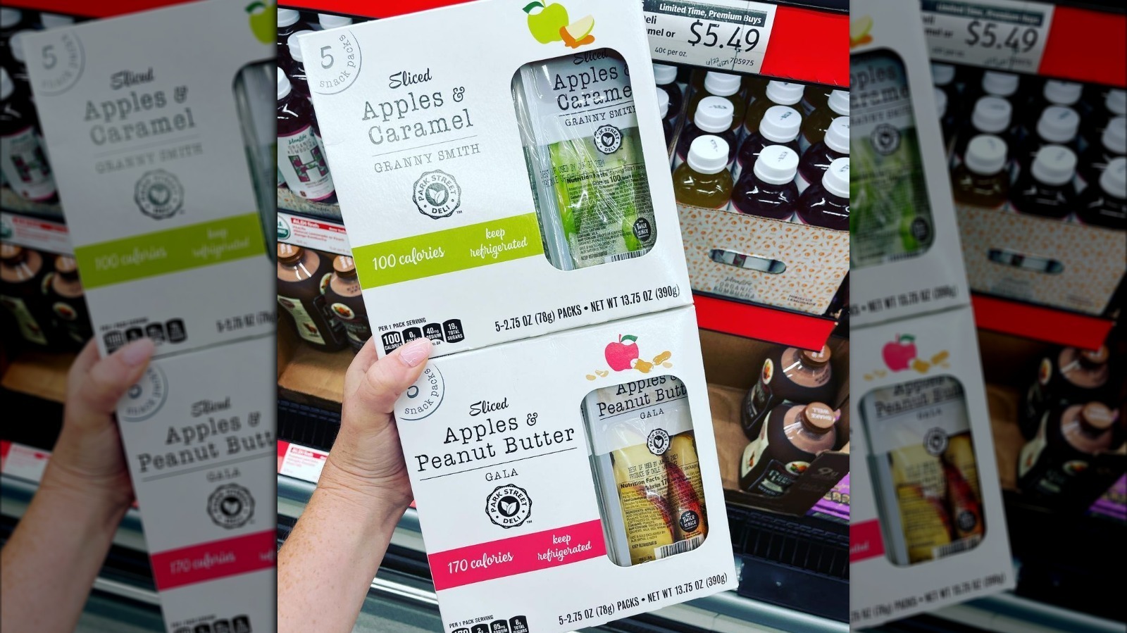 Aldi Fans Love Its Sliced Apple Snack Packs For Summer Activities