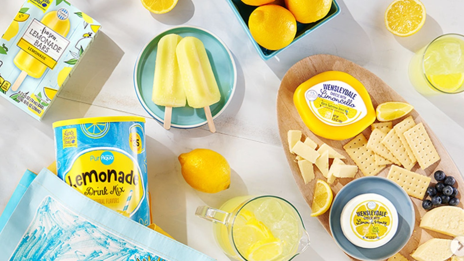 Aldi Wants Customers To Pucker Up With Its Lemony New Snacks