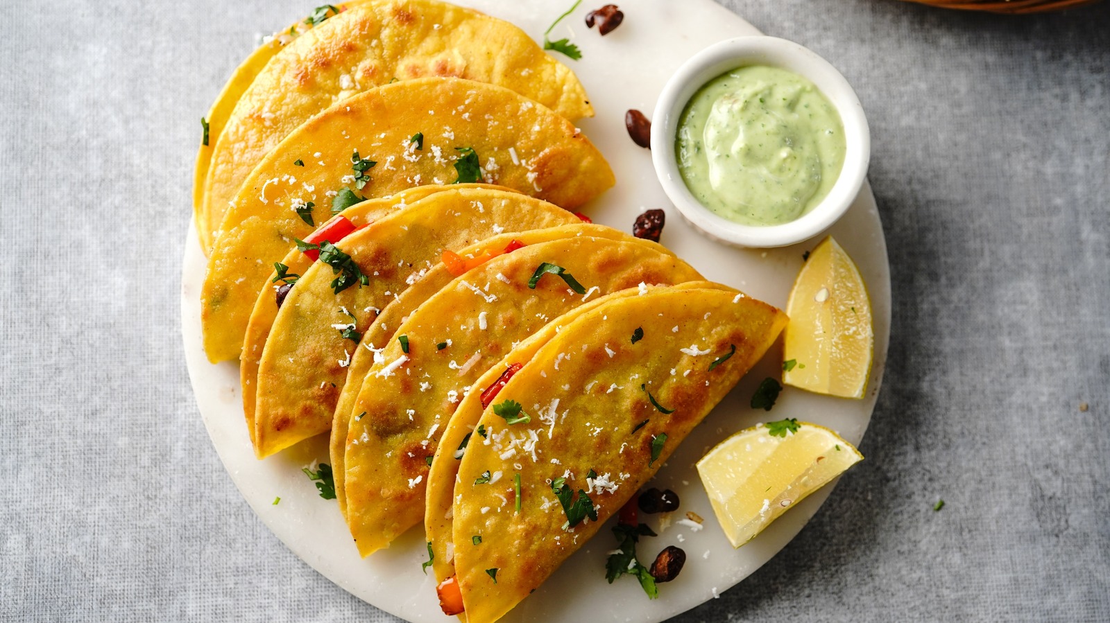Baking Tacos On A Sheet Pan Leads To Extra Crispy Shells