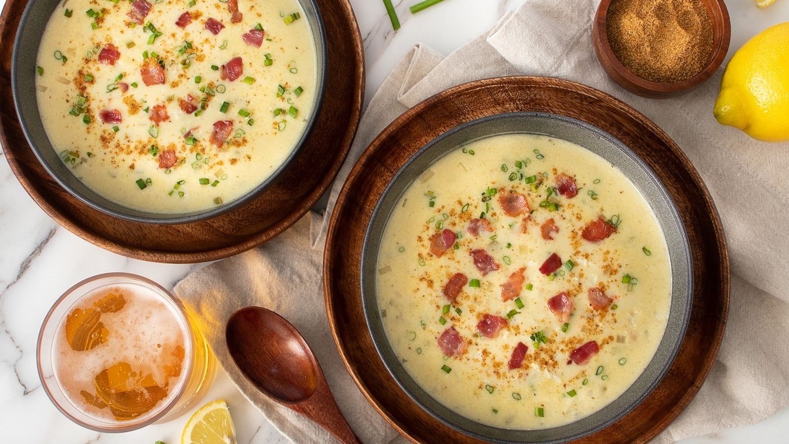 Bay, Beer, And Bacon Crab Soup Recipe