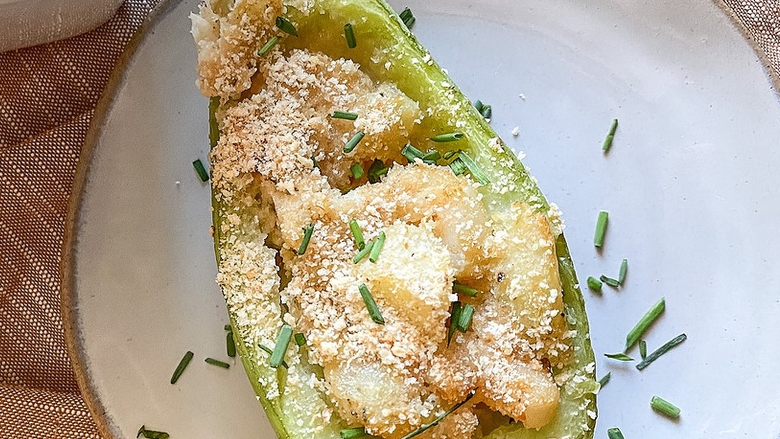 Cajun Stuffed Mirliton Recipe