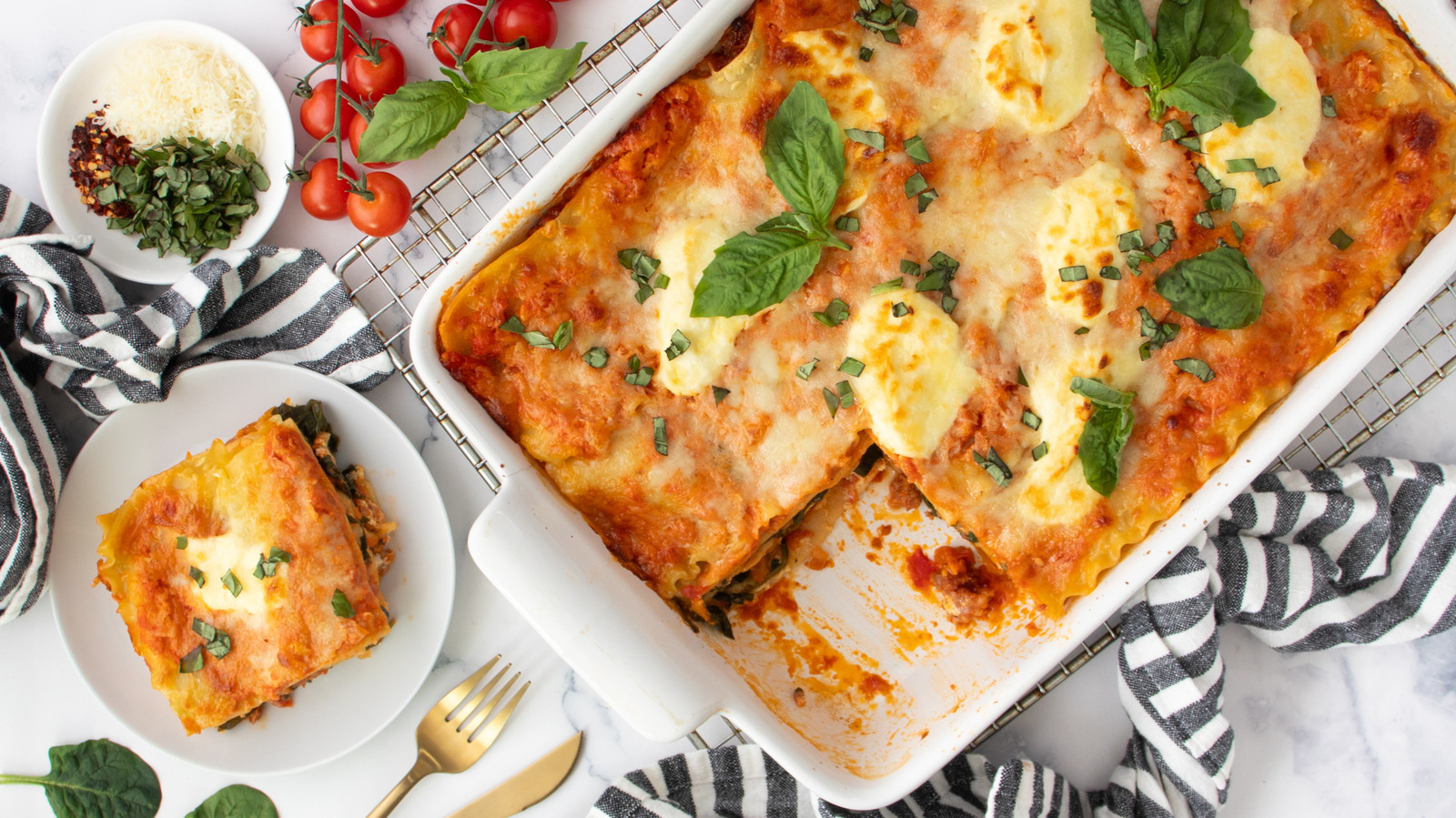 Cheesy Creamy Lasagna Alla Vodka Recipe