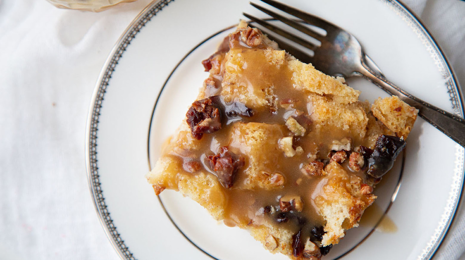 Cherry Pecan Bread Pudding Recipe