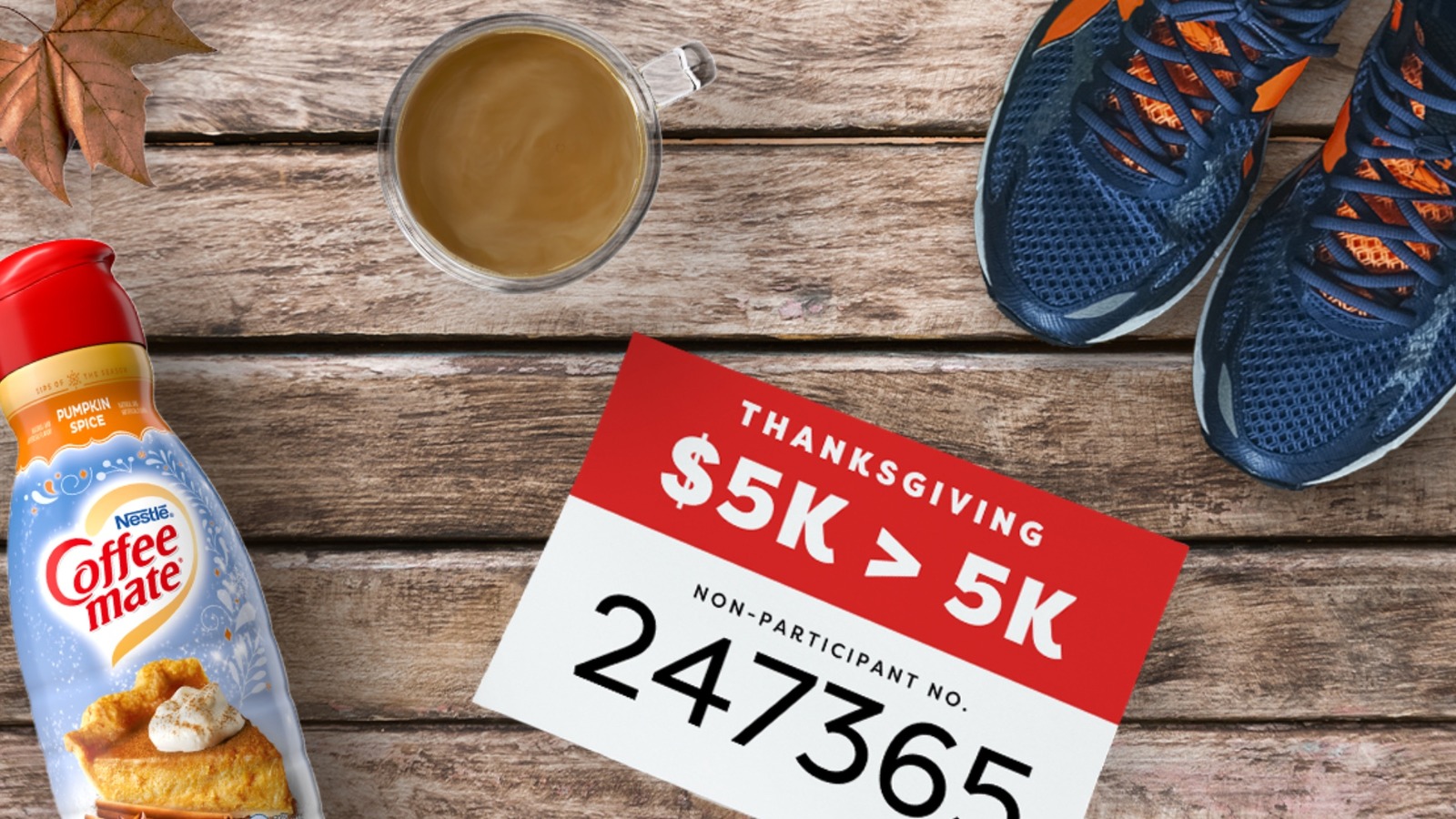 Coffee Mate Will Give You $5,000 To Miss The Thanksgiving 5K Run