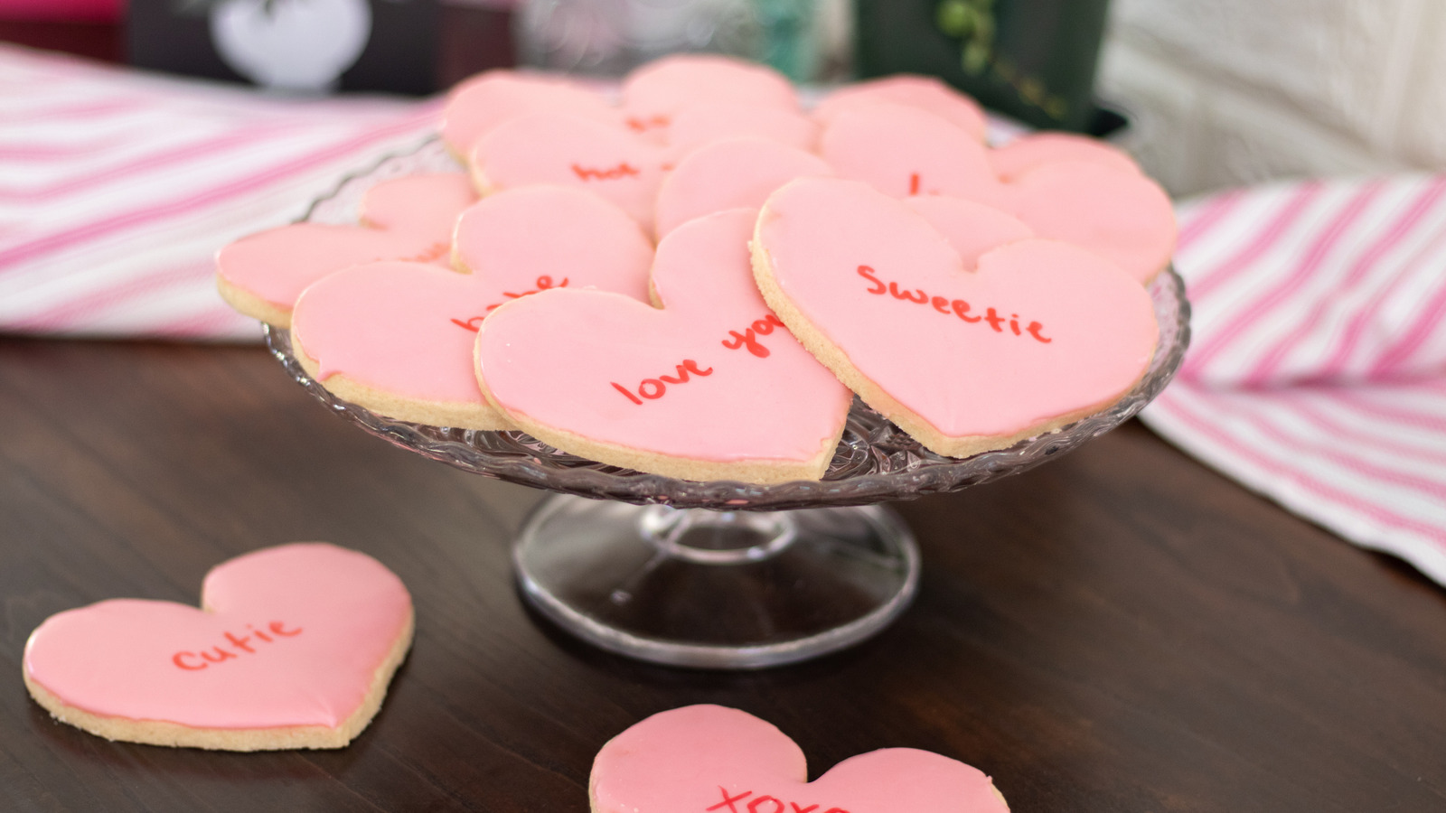 Conversation Heart Cookies Recipe