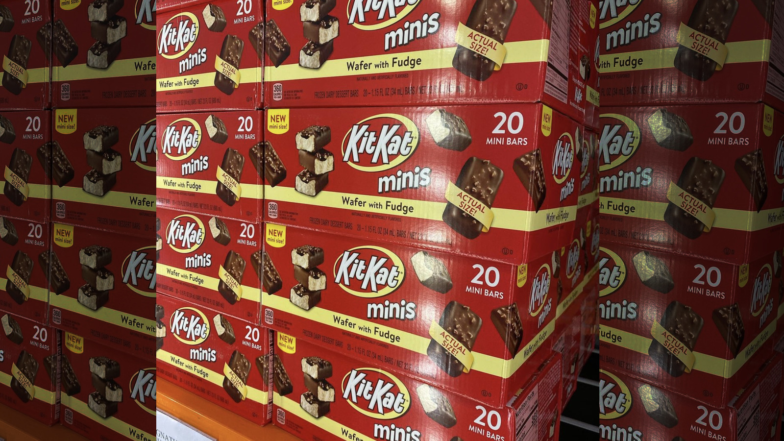 Costco Shoppers Are Losing It Over These Giant Boxes Of Kit Kat Ice Cream