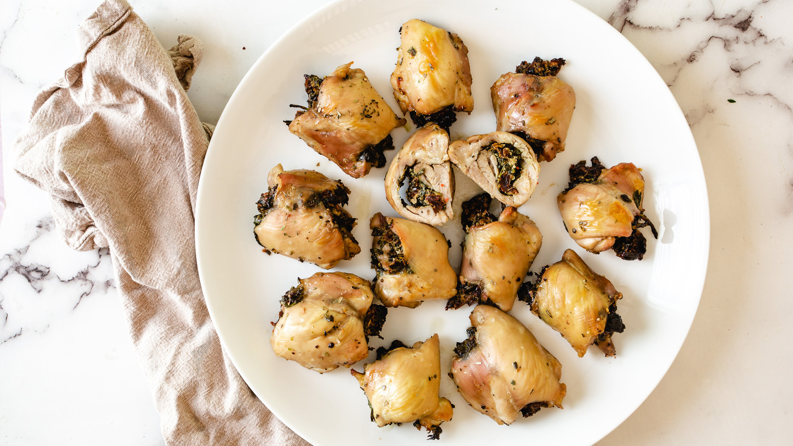 Easy Stuffed Chicken Thighs Recipe
