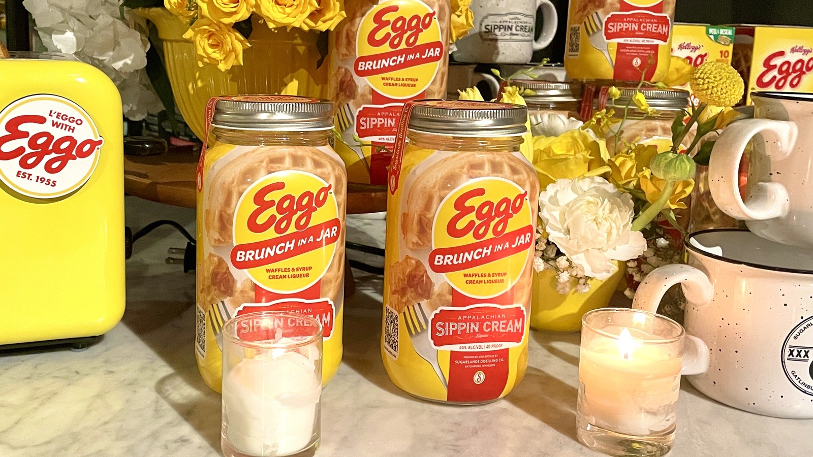 Eggo Brunch In A Jar Sippin' Cream Review: A Breakfast Classic Gets A Boozy Twist