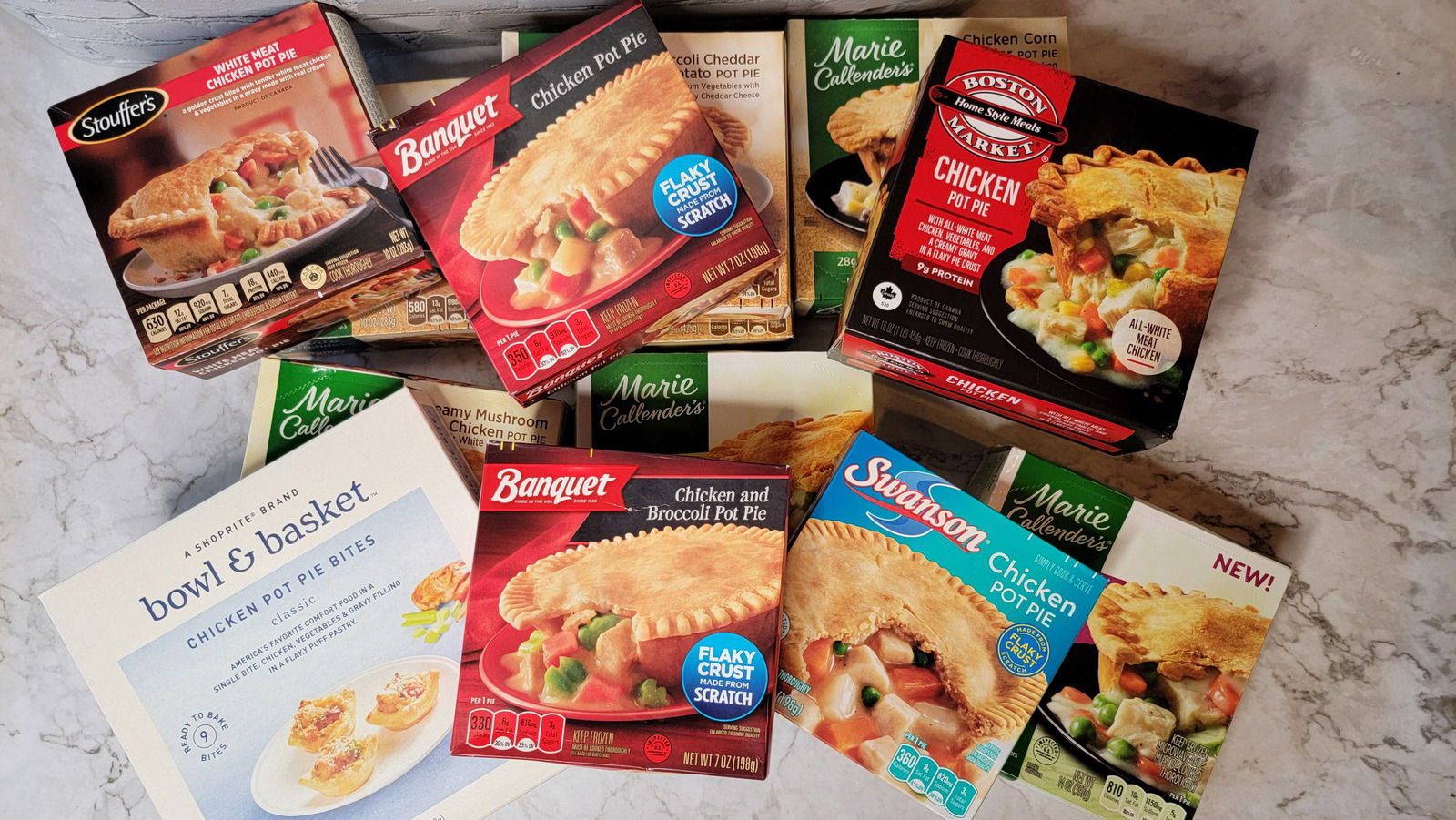 Frozen Chicken Pot Pies Ranked From Worst To Best