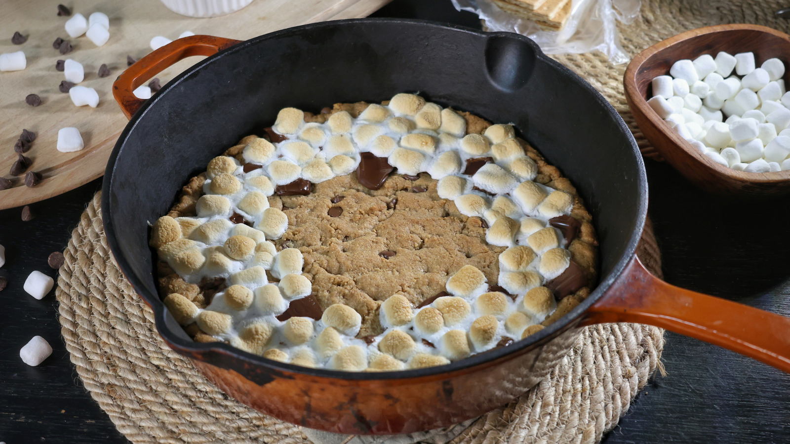 Gooey S'mores Pizookie Recipe
