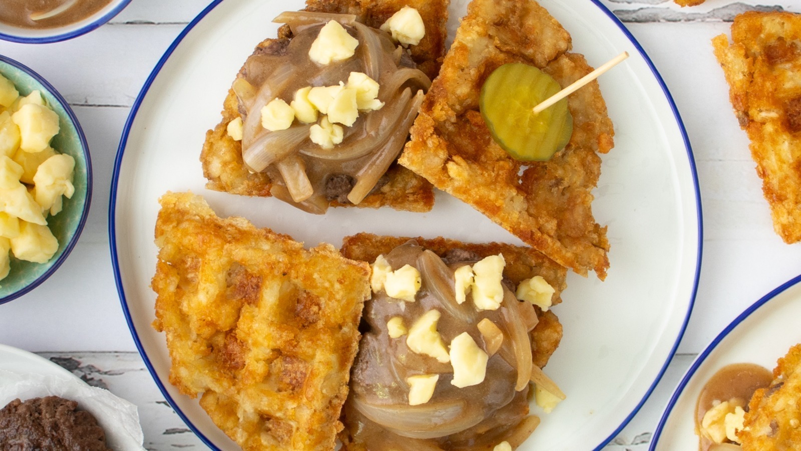 Gravy-Slathered Poutine Burger Recipe