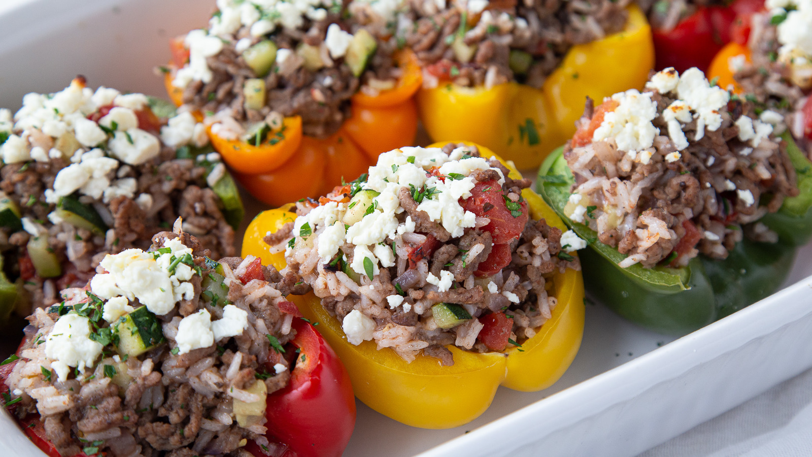 Greek Stuffed Pepper Recipe