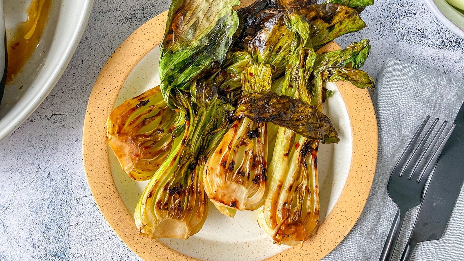 Grilled Bok Choy Recipe
