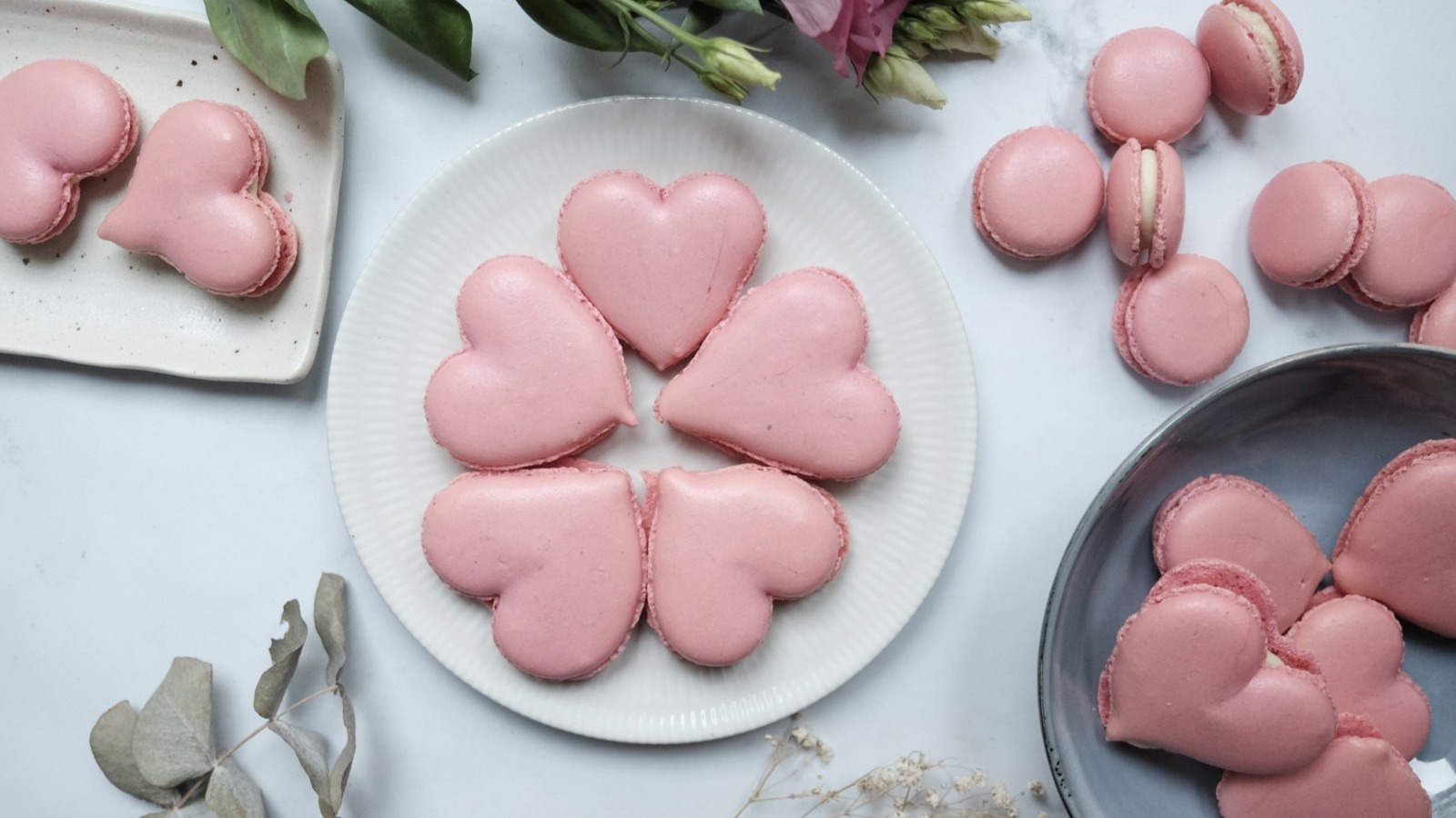 Heart-Shaped Macarons Recipe Heart-Shaped Macarons Recipe