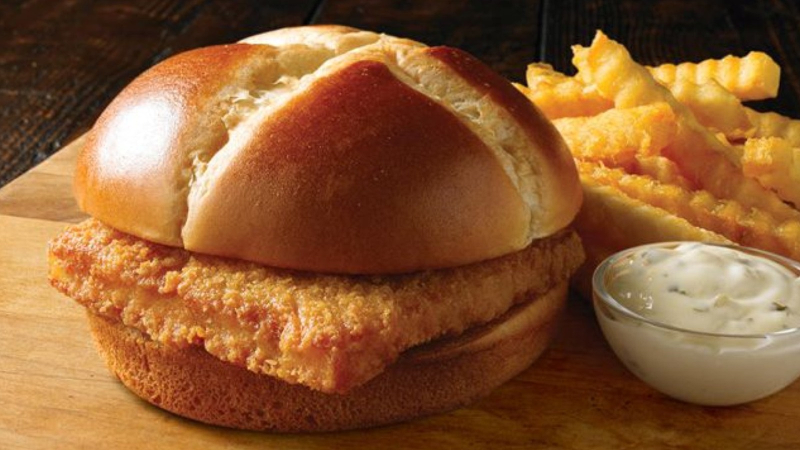 Here's What's On The New Fish Sandwich From Church's Chicken