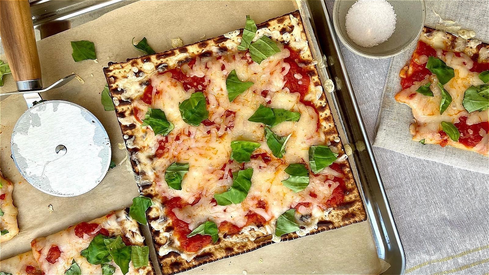 Instagram Is Drooling Over Whole Foods' Matzo Pizza
