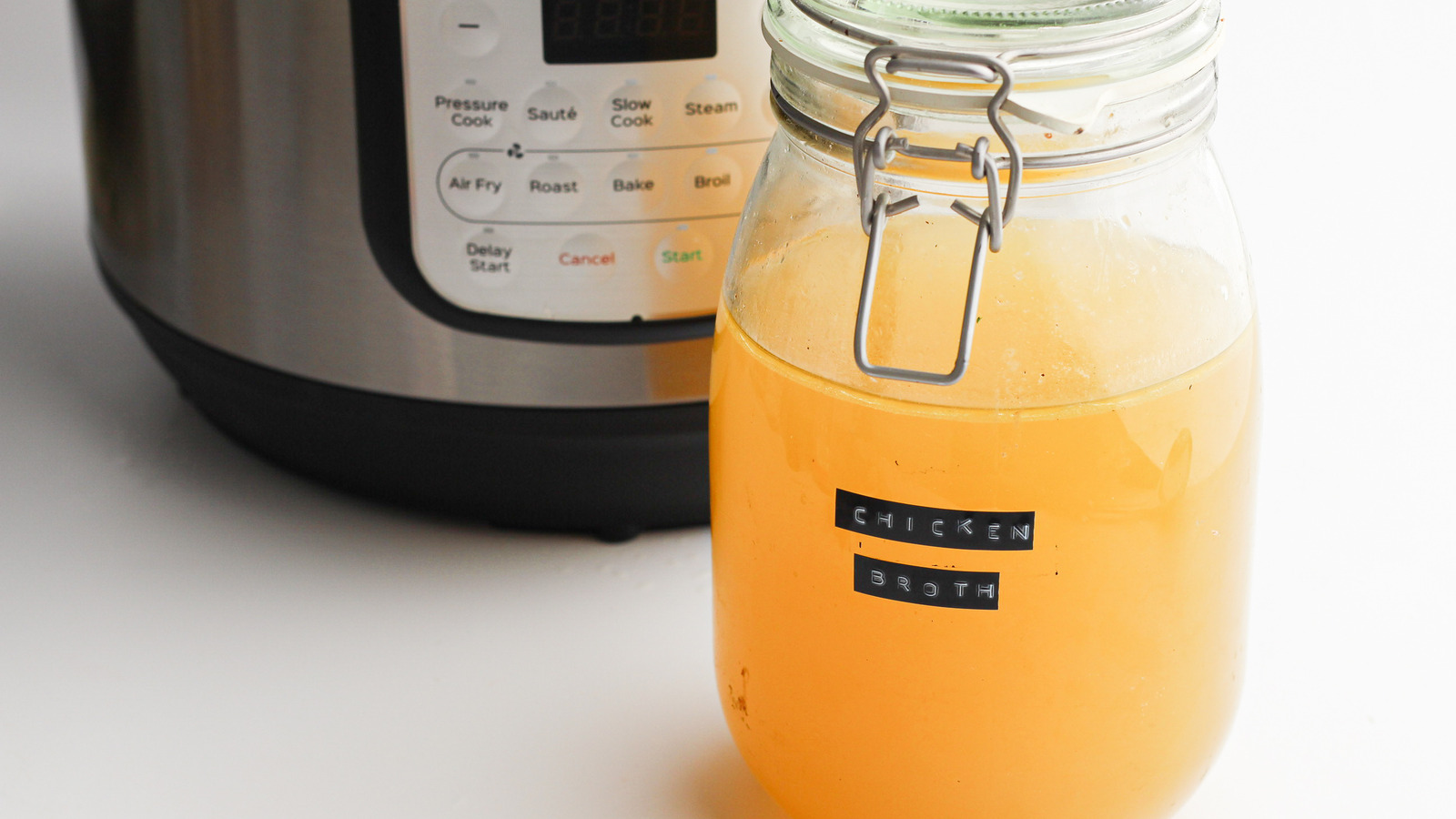 Instant Pot Chicken Broth Recipe