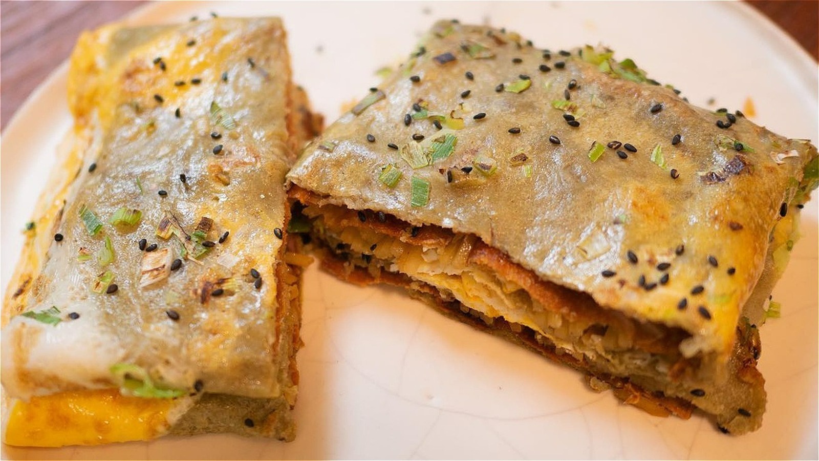 Jianbing Is The Chinese Street Food That Combines Eggs And Crepes