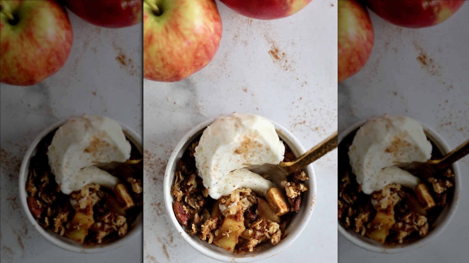 Mini Apple Crumbles Recipe