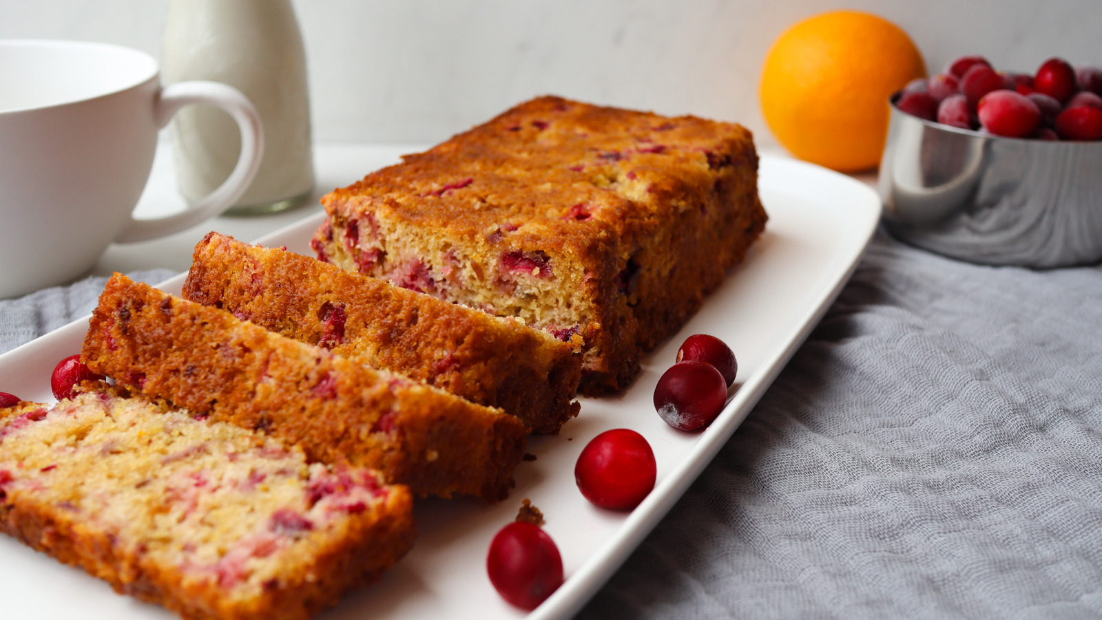 Moist Cranberry Bread Recipe
