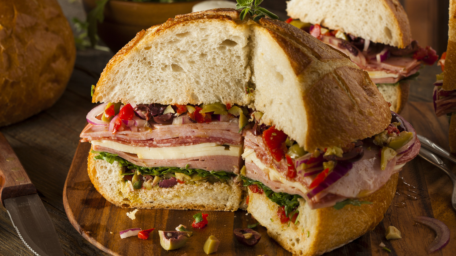 New Orleans' Muffuletta Is A French Quarter Sandwich Staple