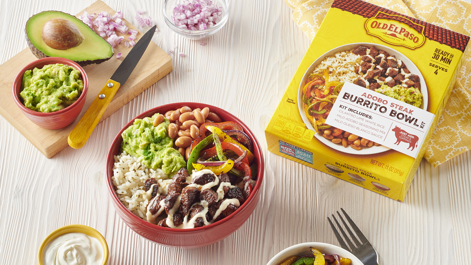 Old El Paso's New Kits Make At-Home Burrito Bowls Easier Than Ever