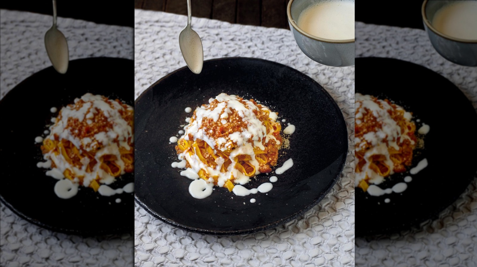 Scott Conant's Bolognese With Parmigiano-Reggiano Fonduta Recipe