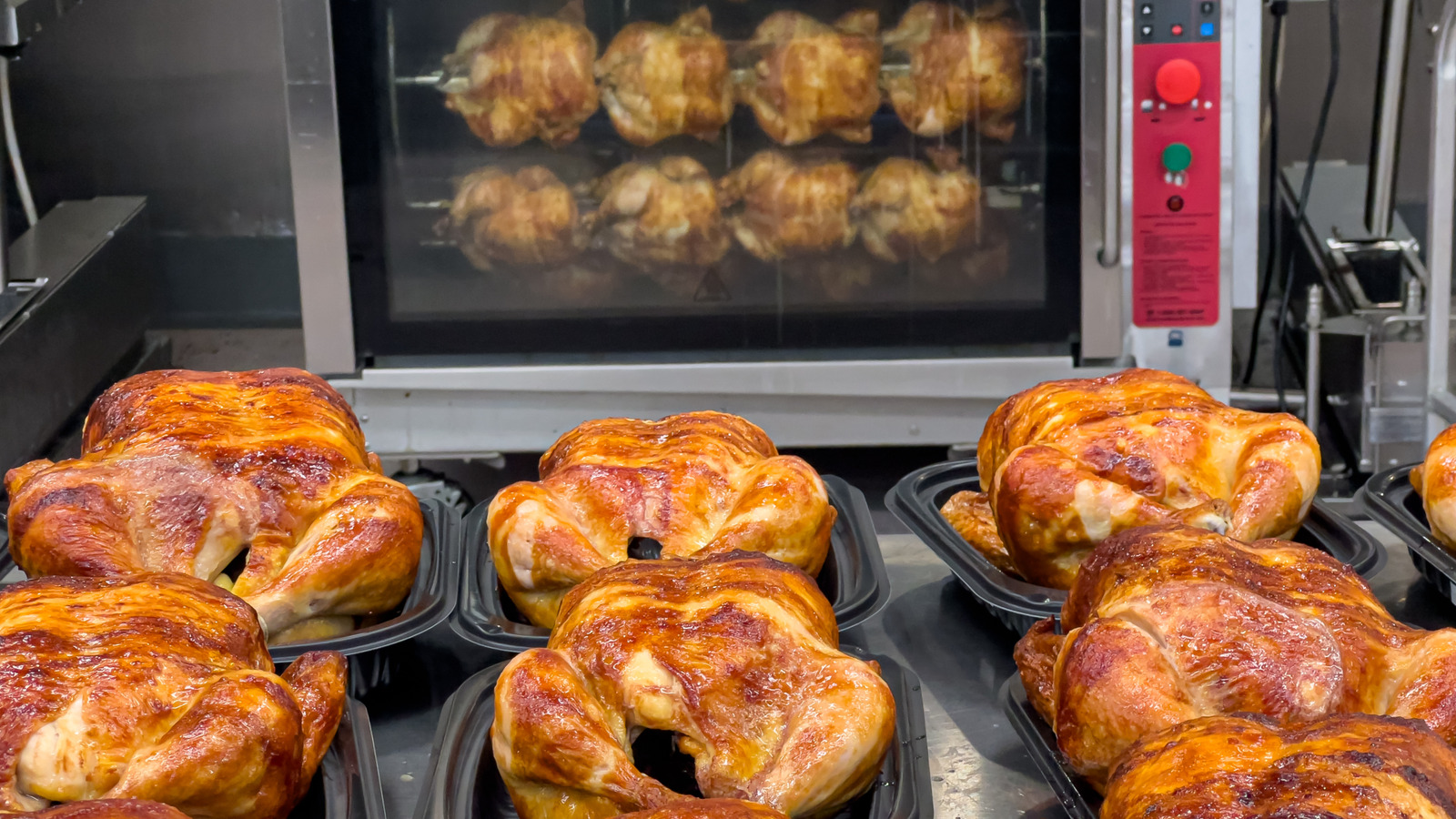 If You Spot This Common Rotisserie Chicken Red Flag Don't Waste Your Money