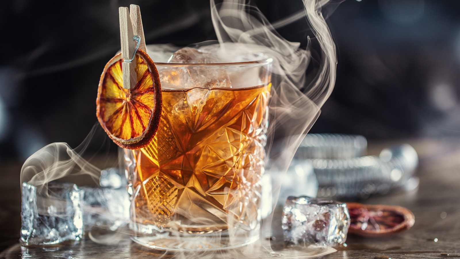 Smoked Ice Cubes Take Homemade Cocktails To Another Level
