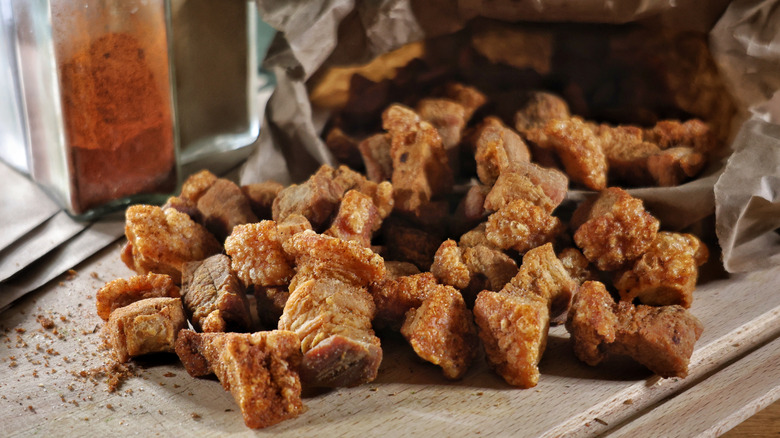 Southern BBQ Pork Cracklins Recipe Southern BBQ Pork Cracklins Recipe