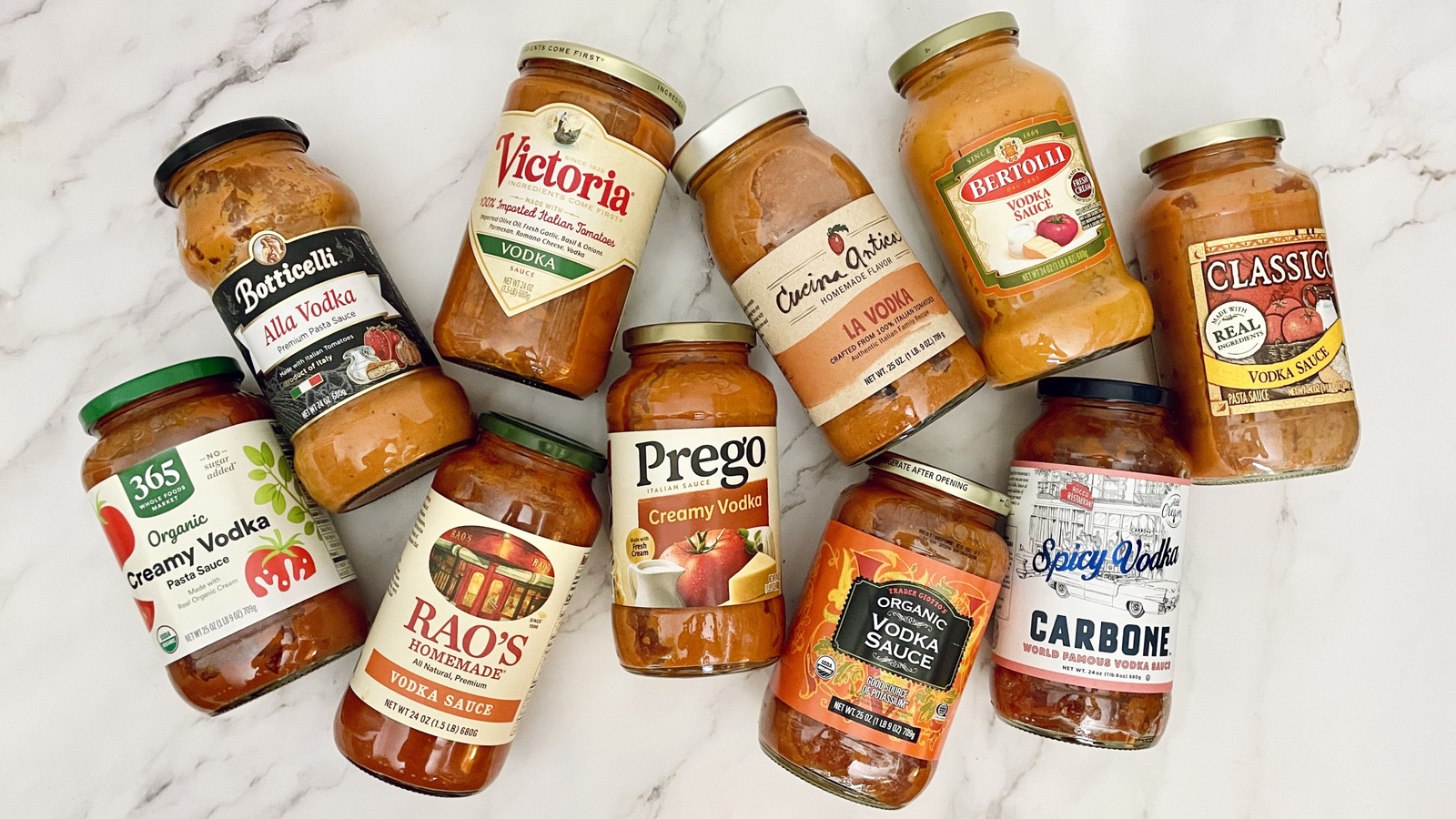 Store-Bought Vodka Sauces Ranked Worst To Best