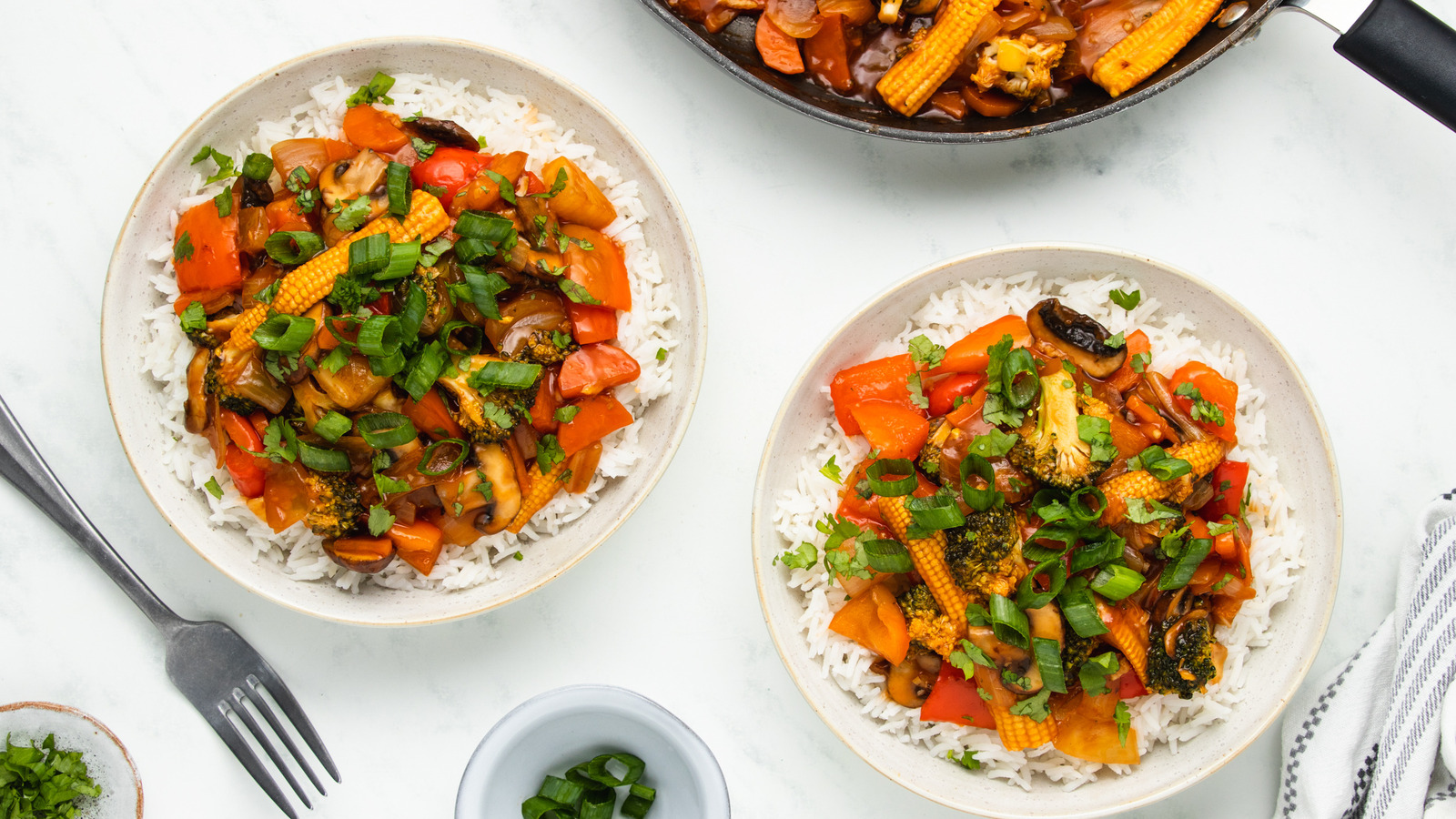 Sweet And Sour Vegetable Stir-Fry Recipe