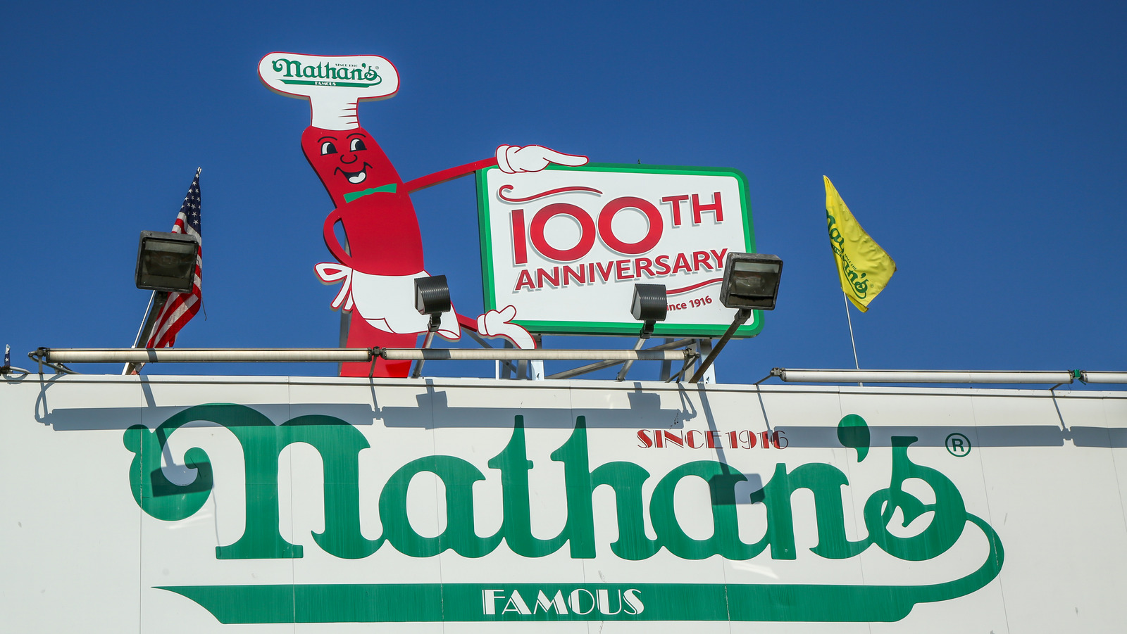 The Bizarre Marketing Technique Nathan's Famous Once Used To Sell Hot Dogs