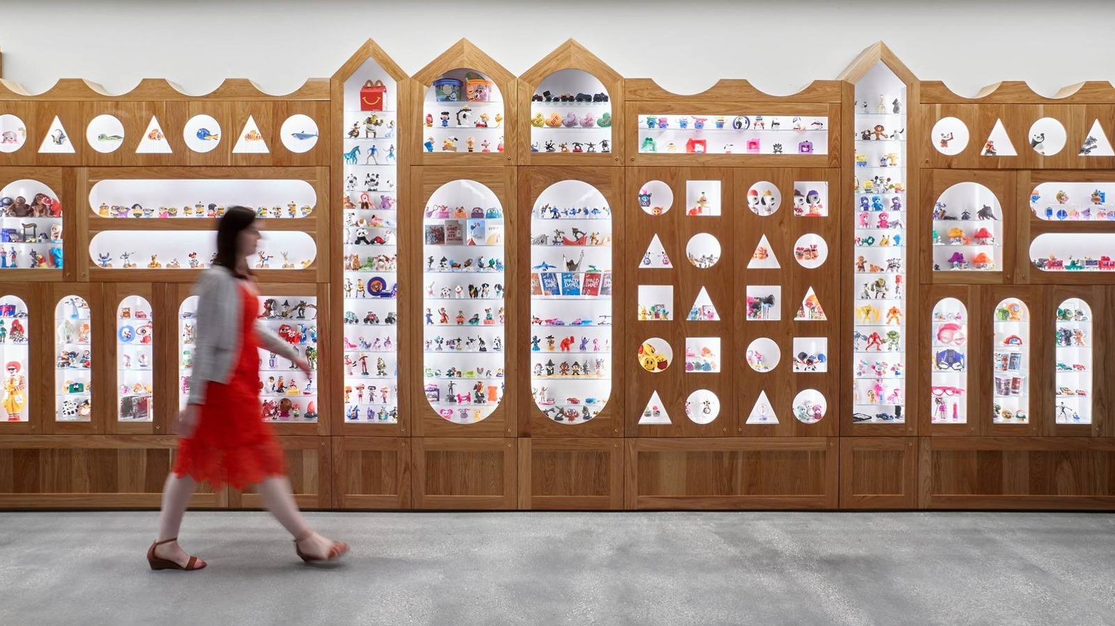 The Mcdonalds Happy Meal Wall Is Zapping Instagram With Nostalgia