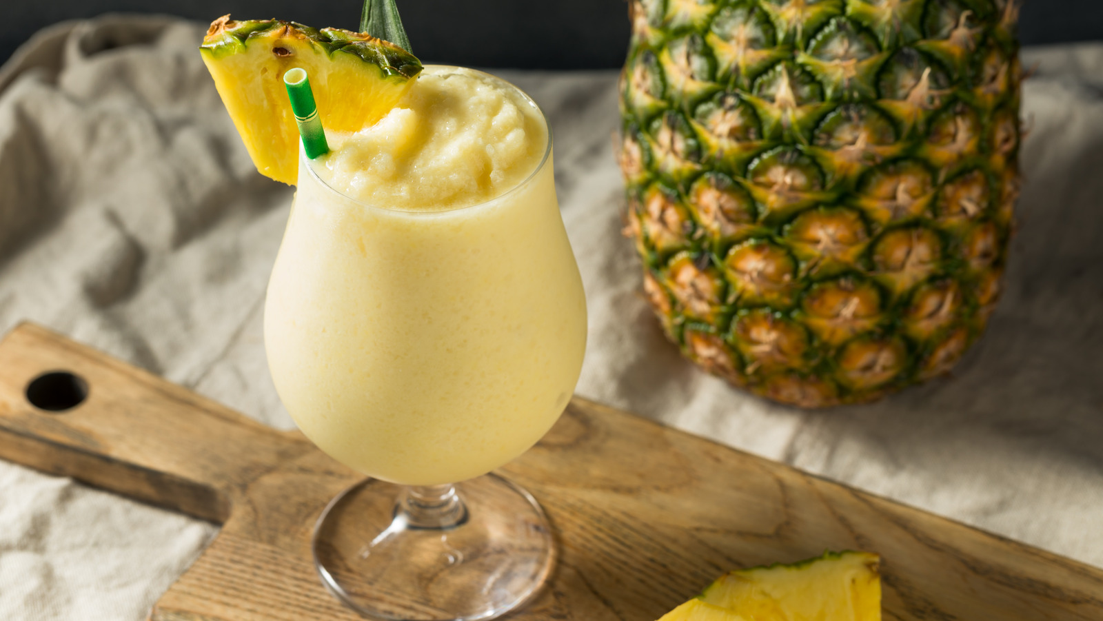 The Original Piña Colada Recipe Was Served As A Milkshake