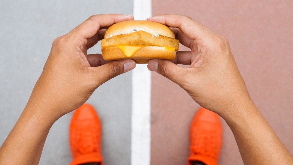The Reason McDonald s Filet O Fish Only Comes With A Half Slice Of Cheese The Reason McDonald s Filet O Fish Only Comes With A Half Slice Of Cheese
