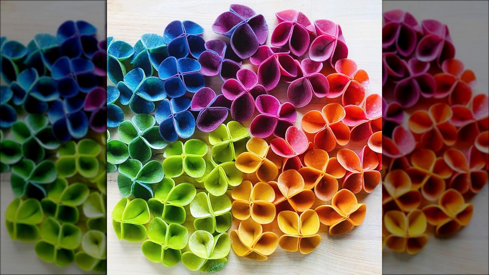 The World Just Got A Colorful New Pasta Shape Perfect For Spring