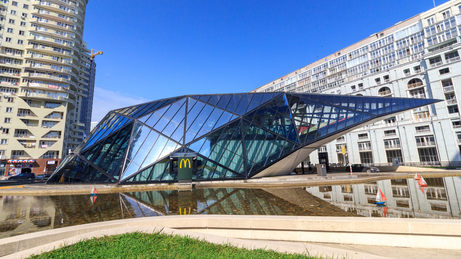 The World's Most Breathtaking McDonald's Is Made Entirely Of Glass