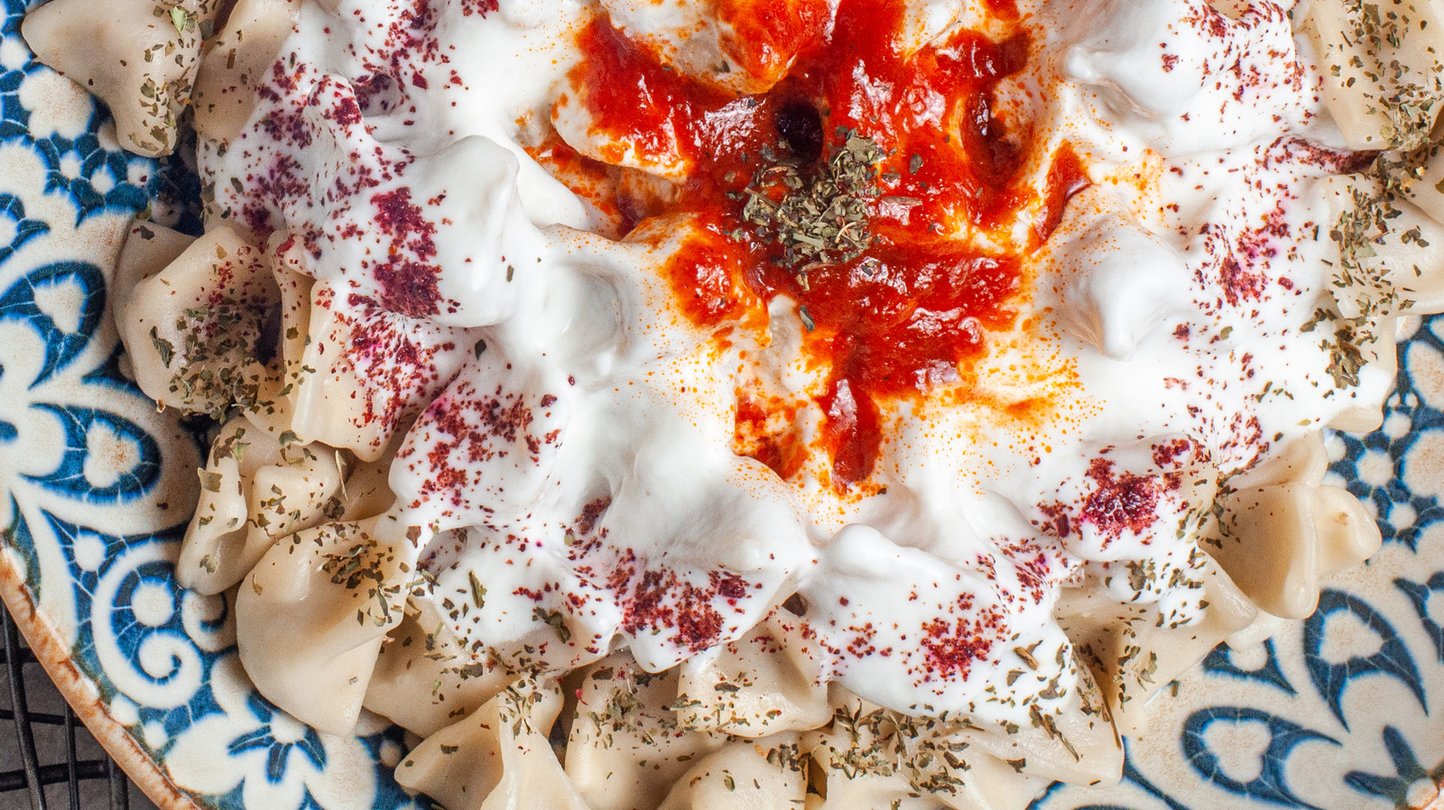 These Turkish Dumplings Are Served With Yogurt