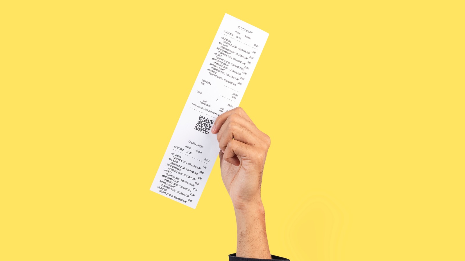Think Before You Toss Your Fast Food Receipts