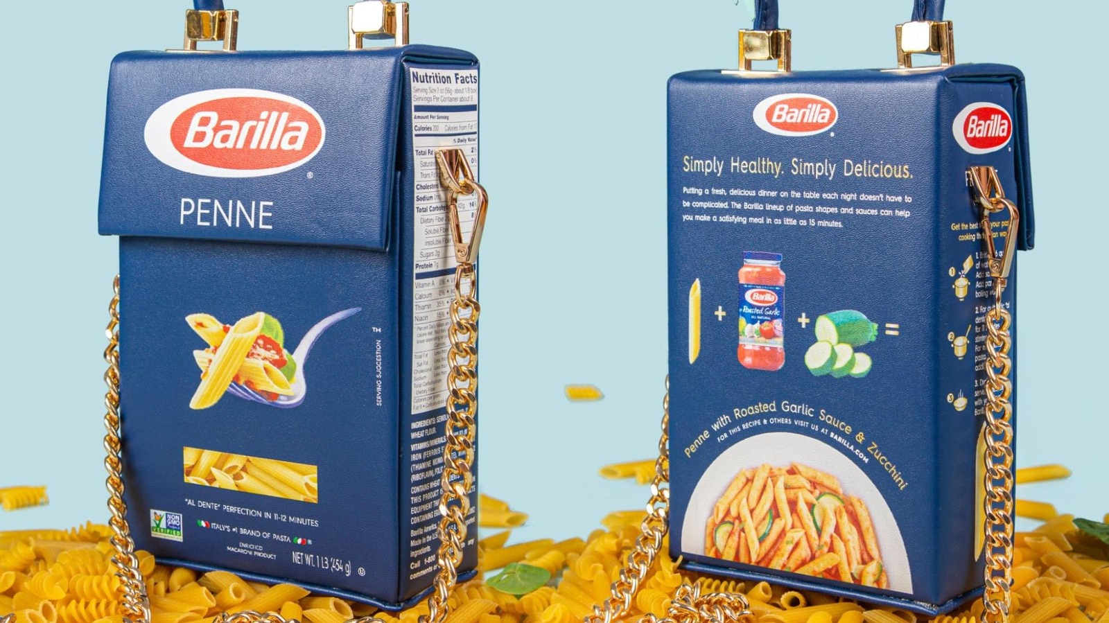This Bizarre Pasta-Inspired Handbag Has Twitter Freaking Out
