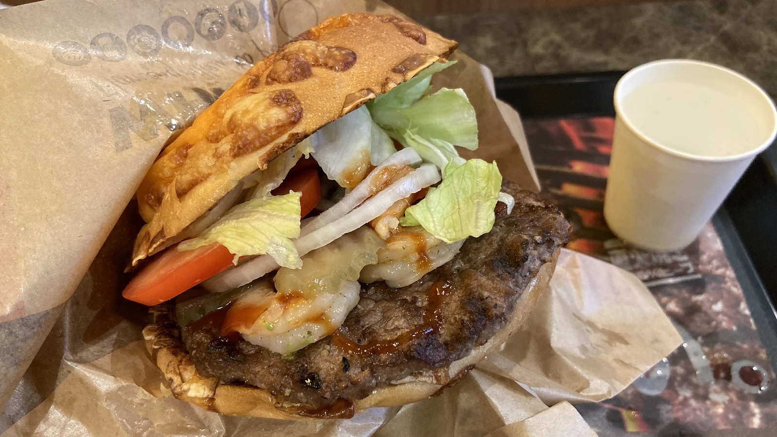 This Spicy Seafood Whopper Was Only Available At Burger King Japan