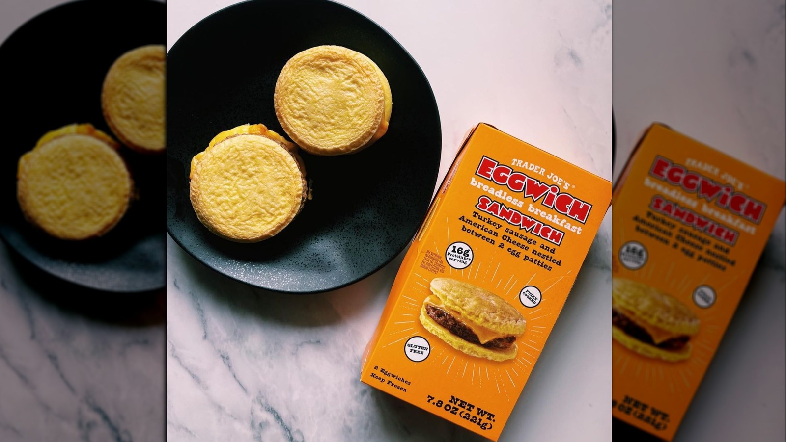 Trader Joe's Fans Are So Excited For Its New Breadless Breakfast Sandwich