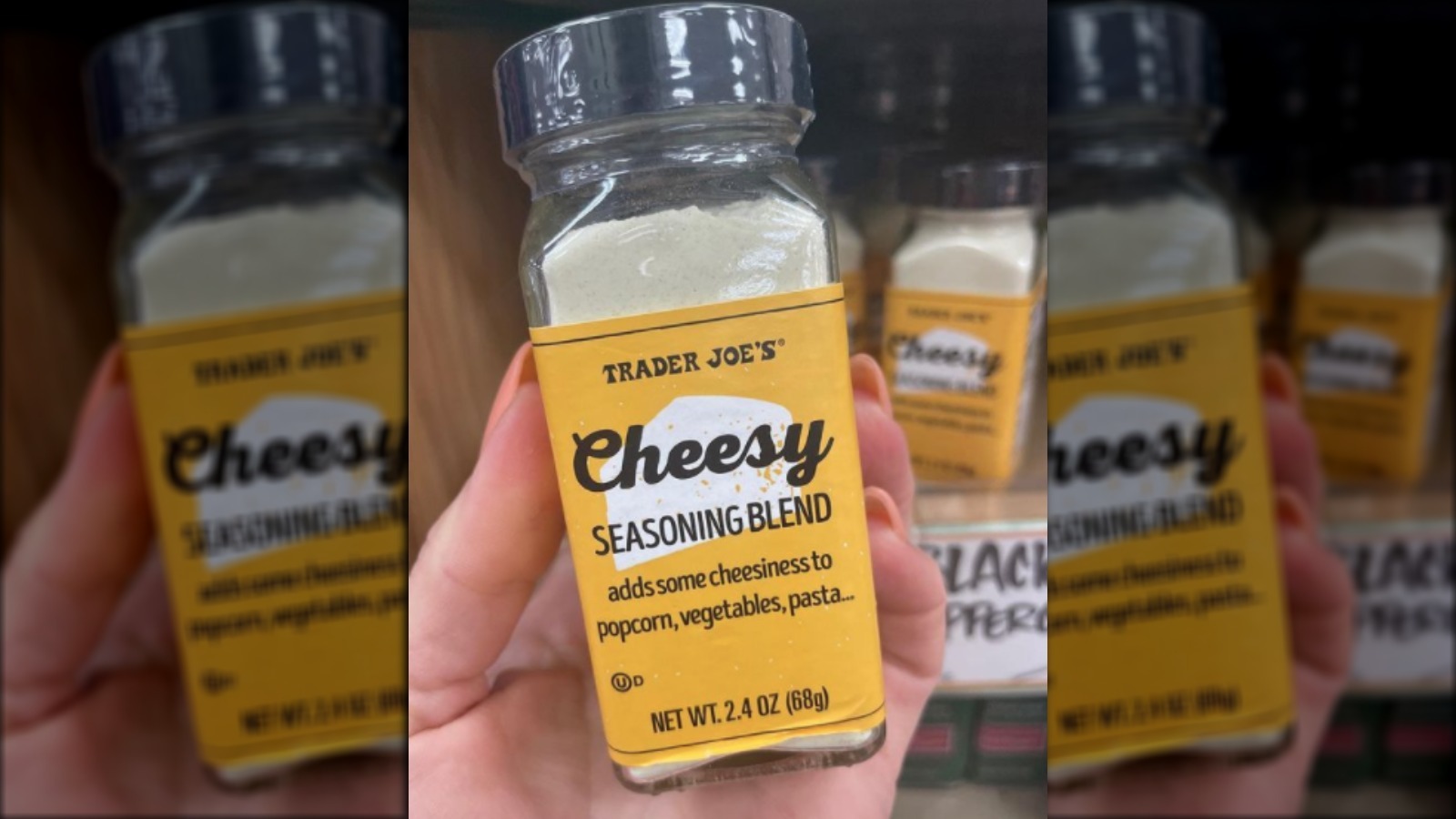 Trader Joe's Shoppers Can't Wait To Try Its New Cheesy Seasoning Blend
