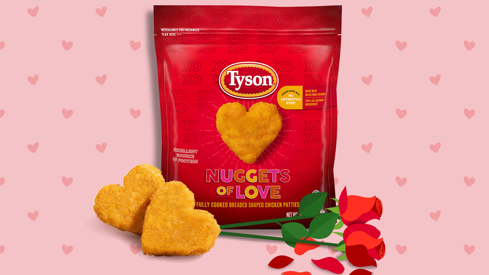Tyson Fan Favorite Heart-Shaped Nuggets Are Back In Time For Valentine ...