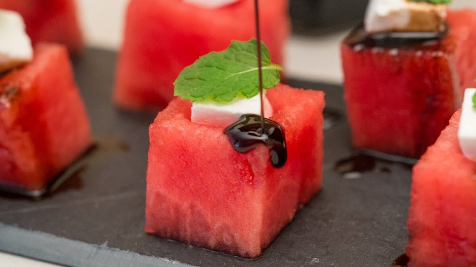 Watermelon Cups Are Juicy Vessels For Crisp, Refreshing Toppings