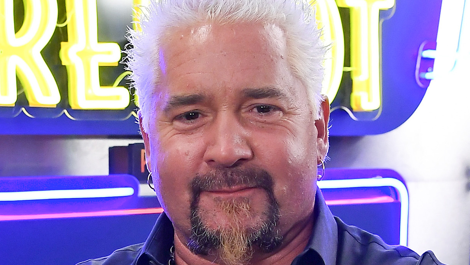 Why Guy Fieri Never Eats Before Filming Diners, Drive-Ins & Dives