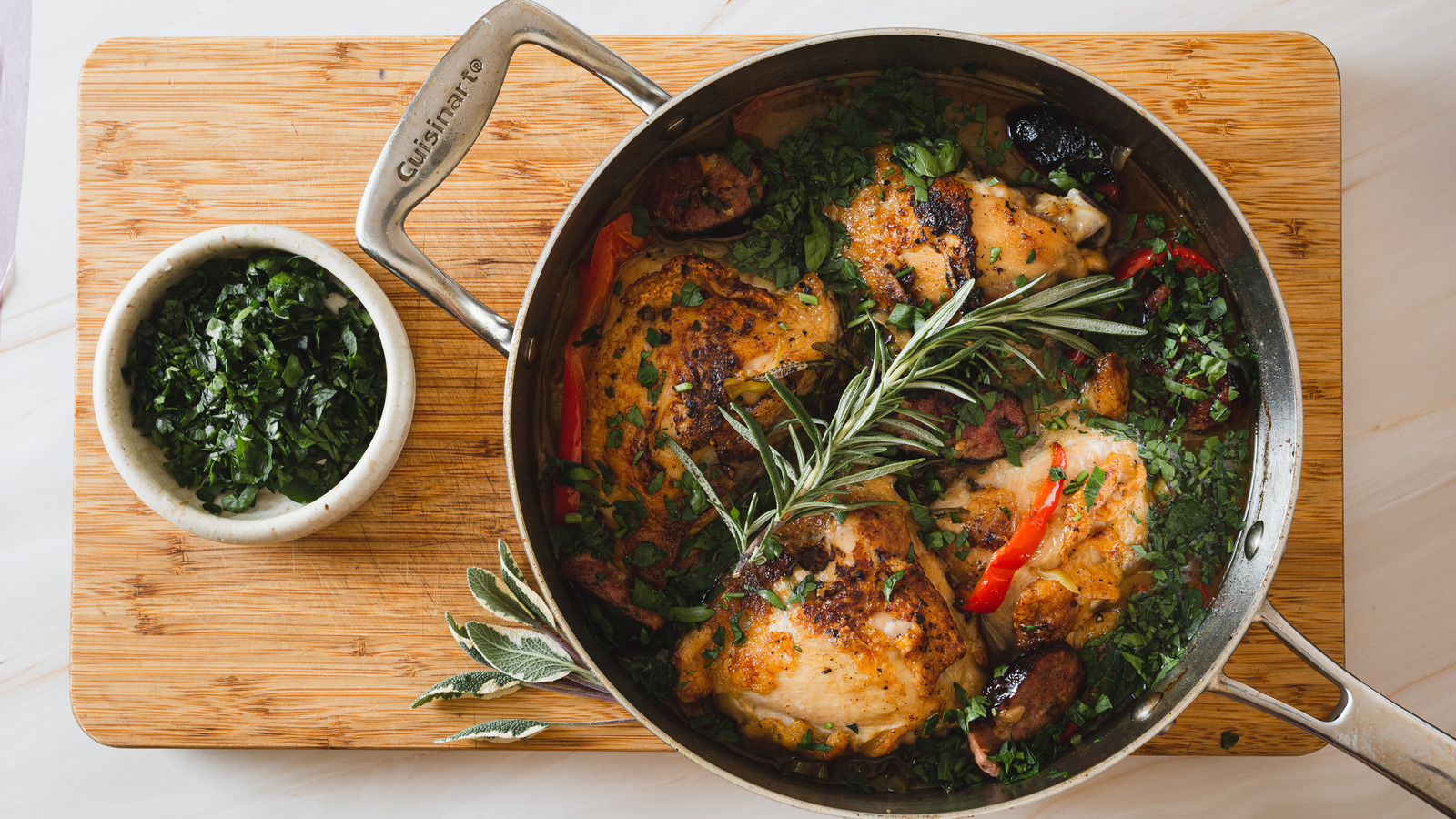 Why You Need To Be Extra Careful Not To Overcook Chicken Scarpariello