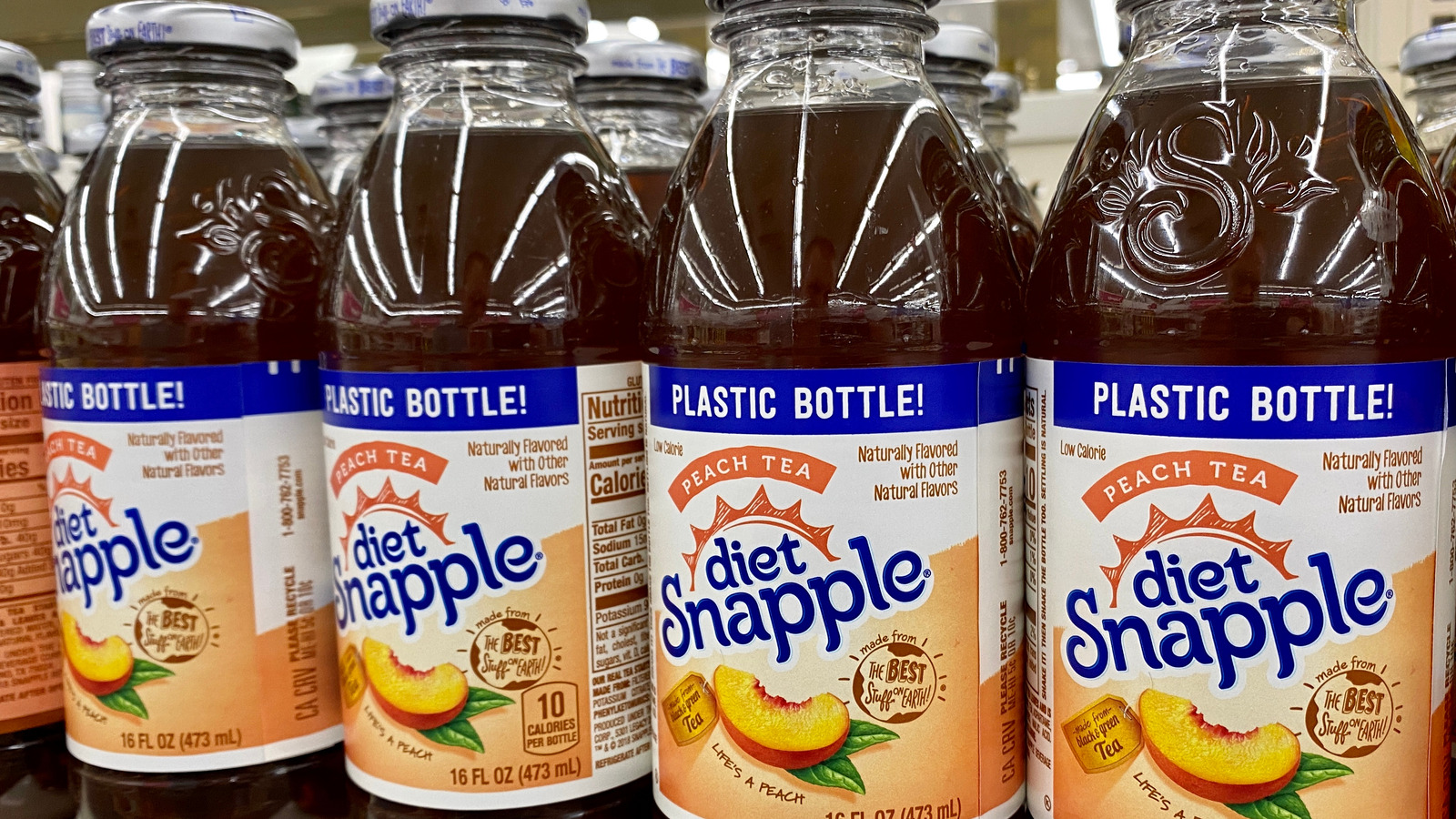 Why You Won't See Diet Snapple In The Store Anymore